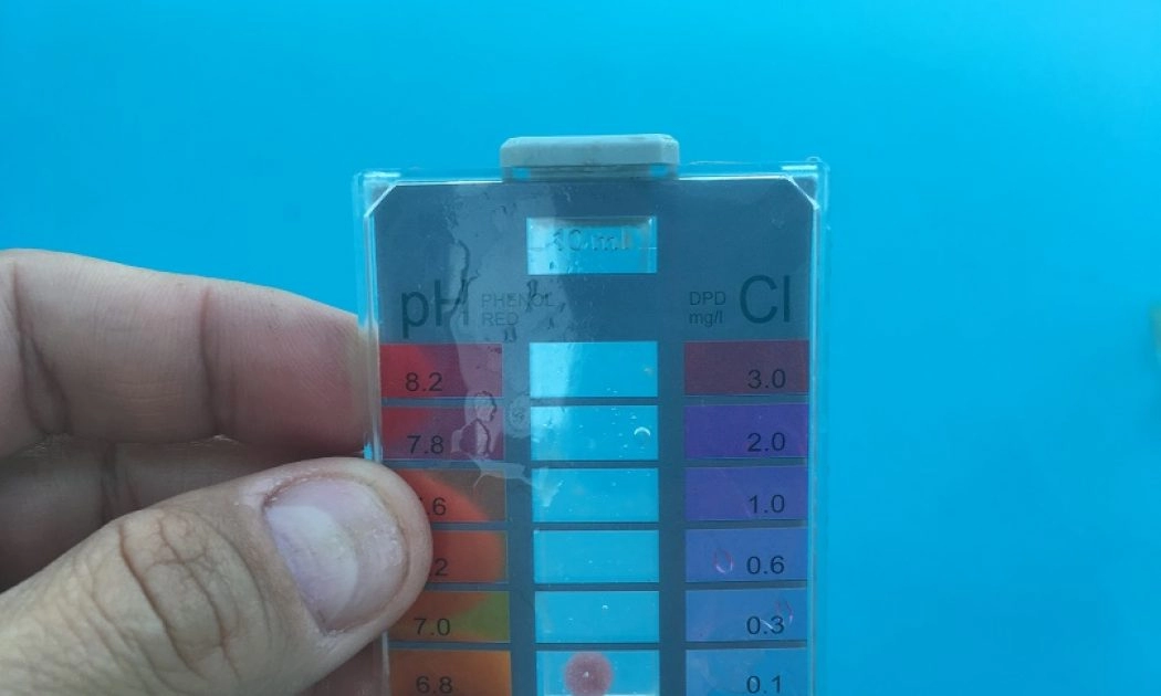 How to measure the ph in the pool